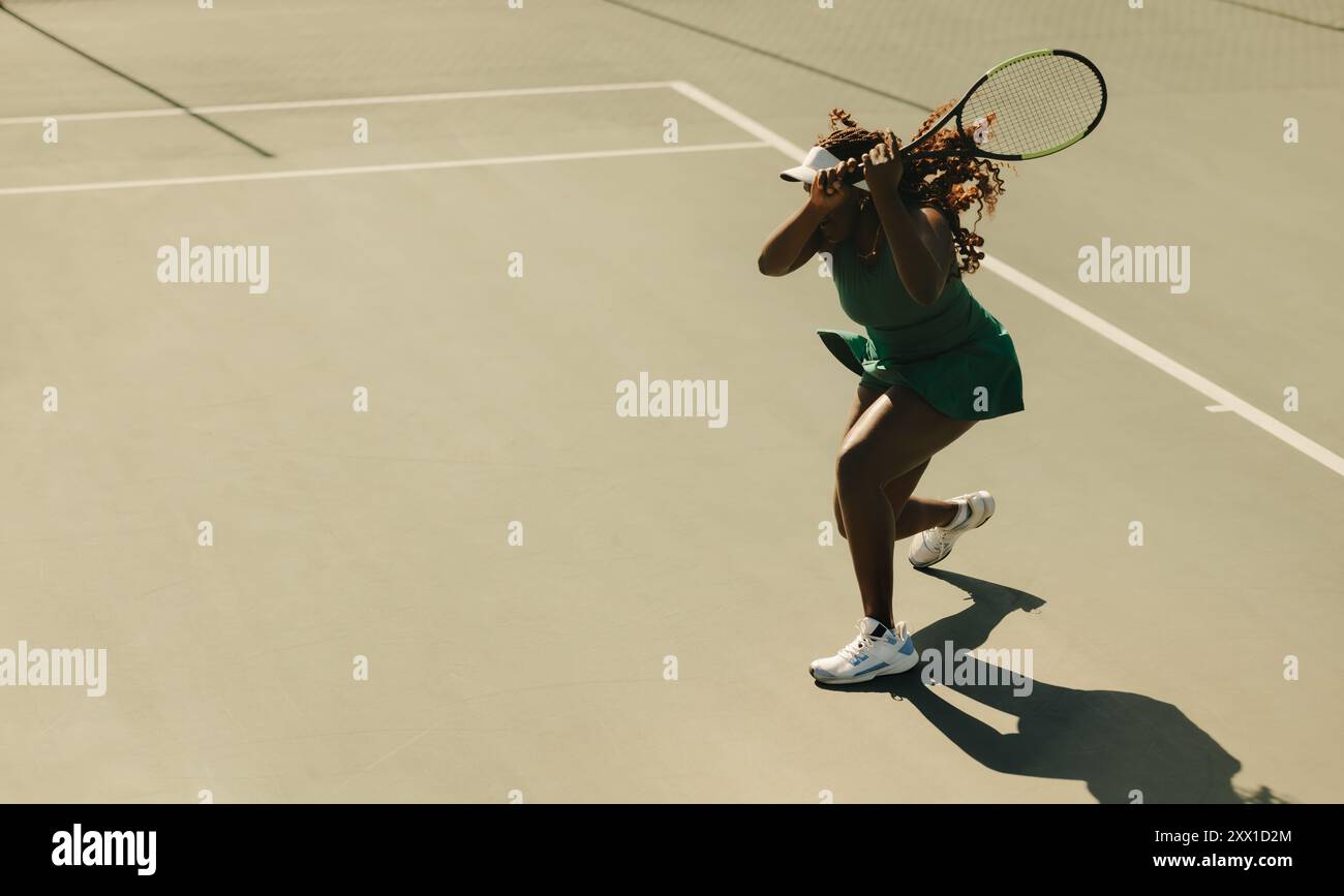 Dynamic tennis racket motion hi-res stock photography and images - Alamy