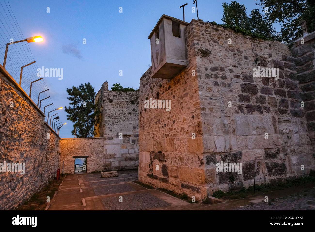 Sinop, Turkey - July 31, 2024: The Sinop Fortress Prison is one of the ...