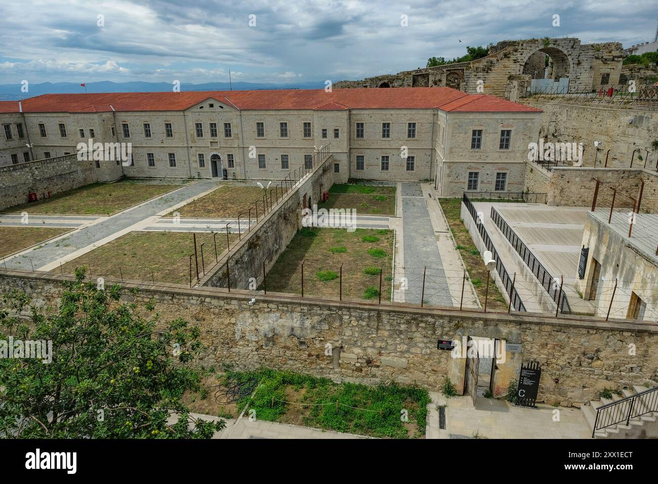 Sinop, Turkey - July 31, 2024: The Sinop Fortress Prison is one of the ...