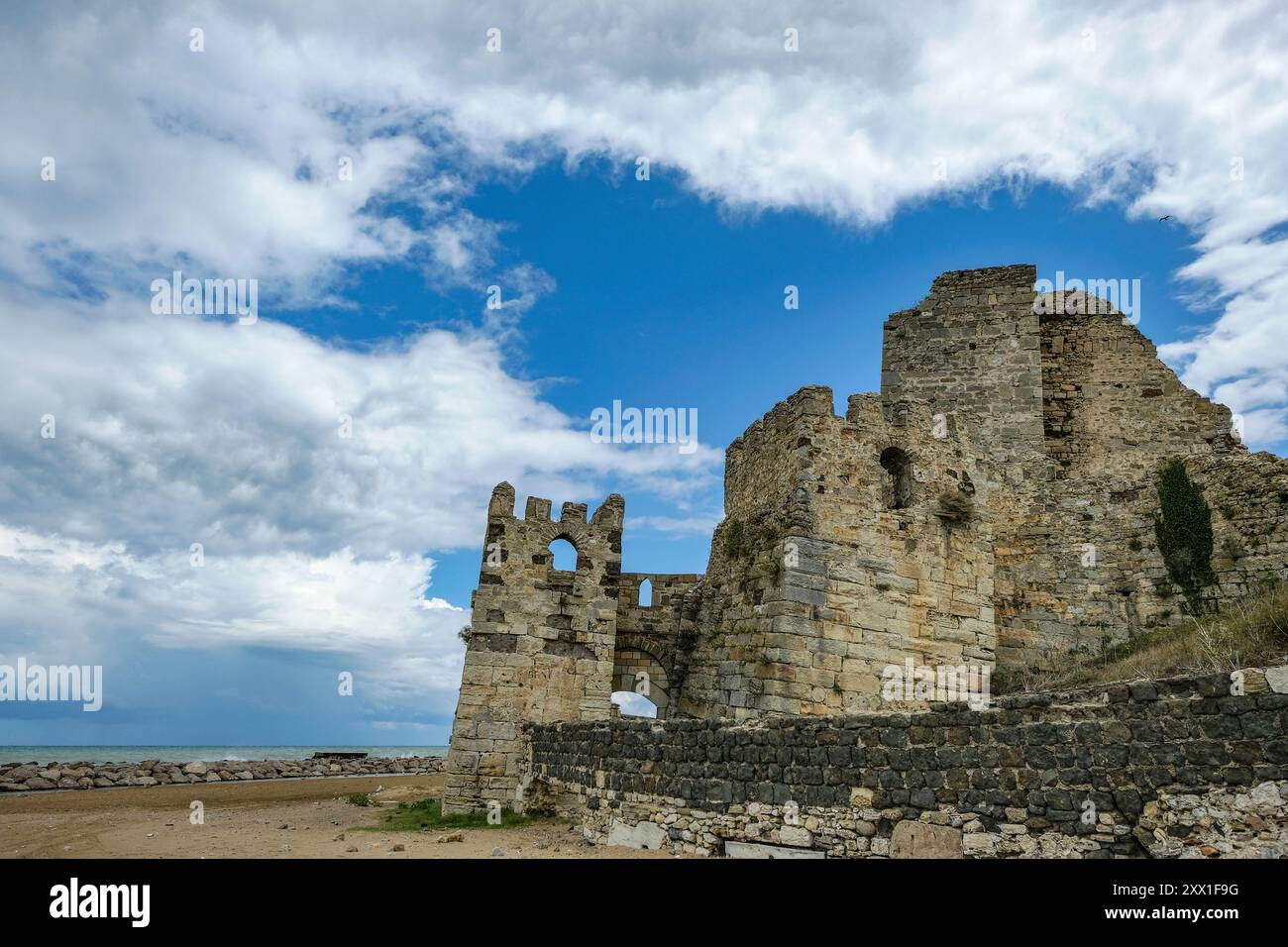 Sinop, Turkey - July 31, 2024: Views of Kumkapi beach in Sinop, Turkey ...