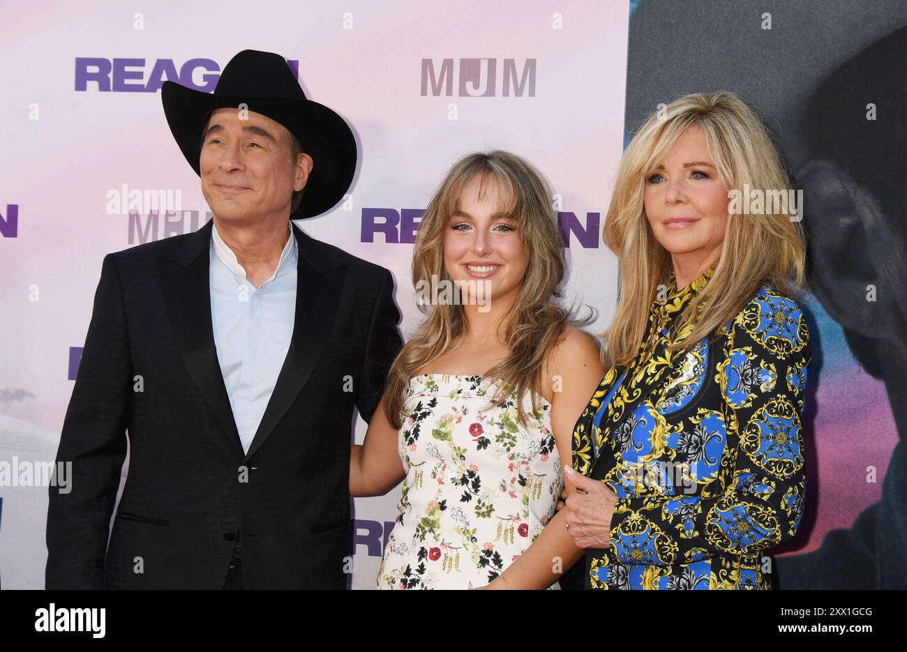 HOLLYWOOD, CALIFORNIA - AUGUST 20: (L-R) Clint Black, Lily Pearl Black ...