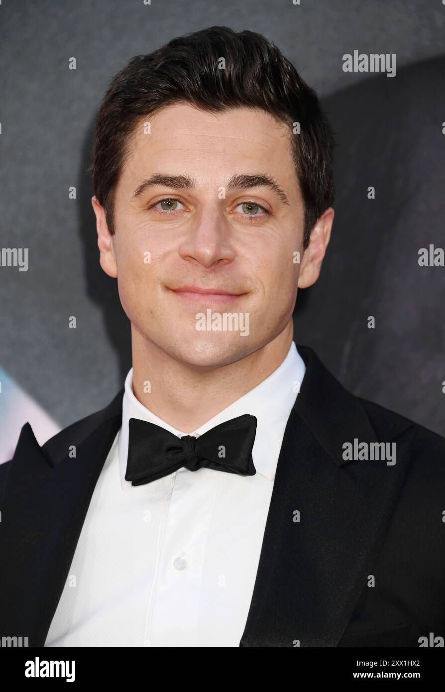 HOLLYWOOD, CALIFORNIA - AUGUST 20: David Henrie attends the Los Angeles ...