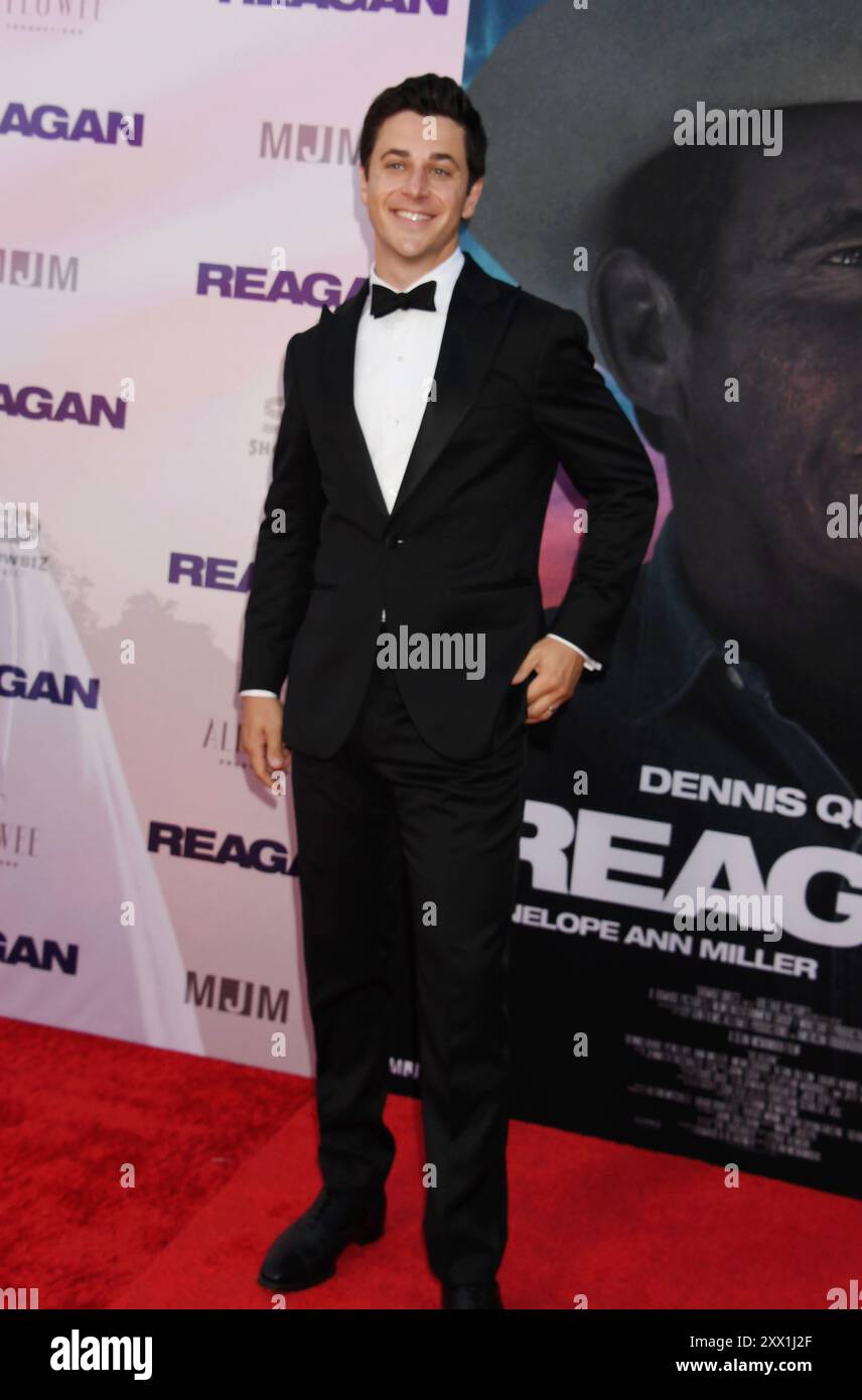 HOLLYWOOD, CALIFORNIA - AUGUST 20: David Henrie attends the Los Angeles ...
