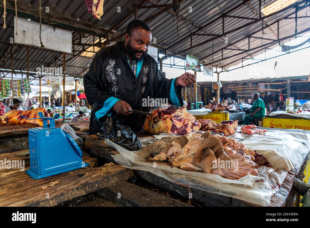 Meat market africa hi-res stock photography and images - Alamy