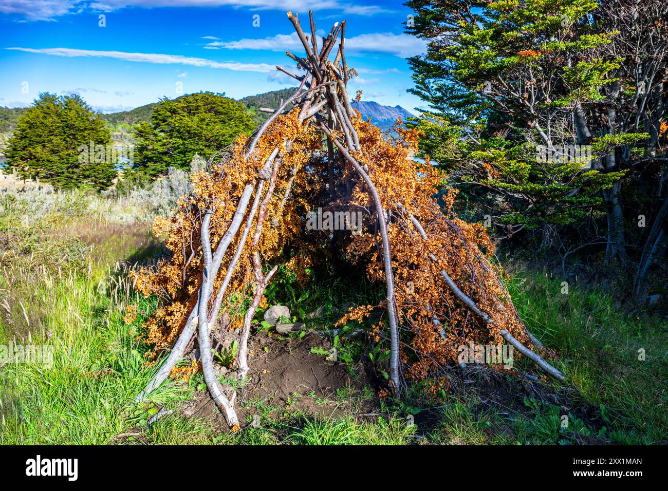 Remodel of a traditional housing, Wulaia Bay, Tierra del Fuego, Chile ...
