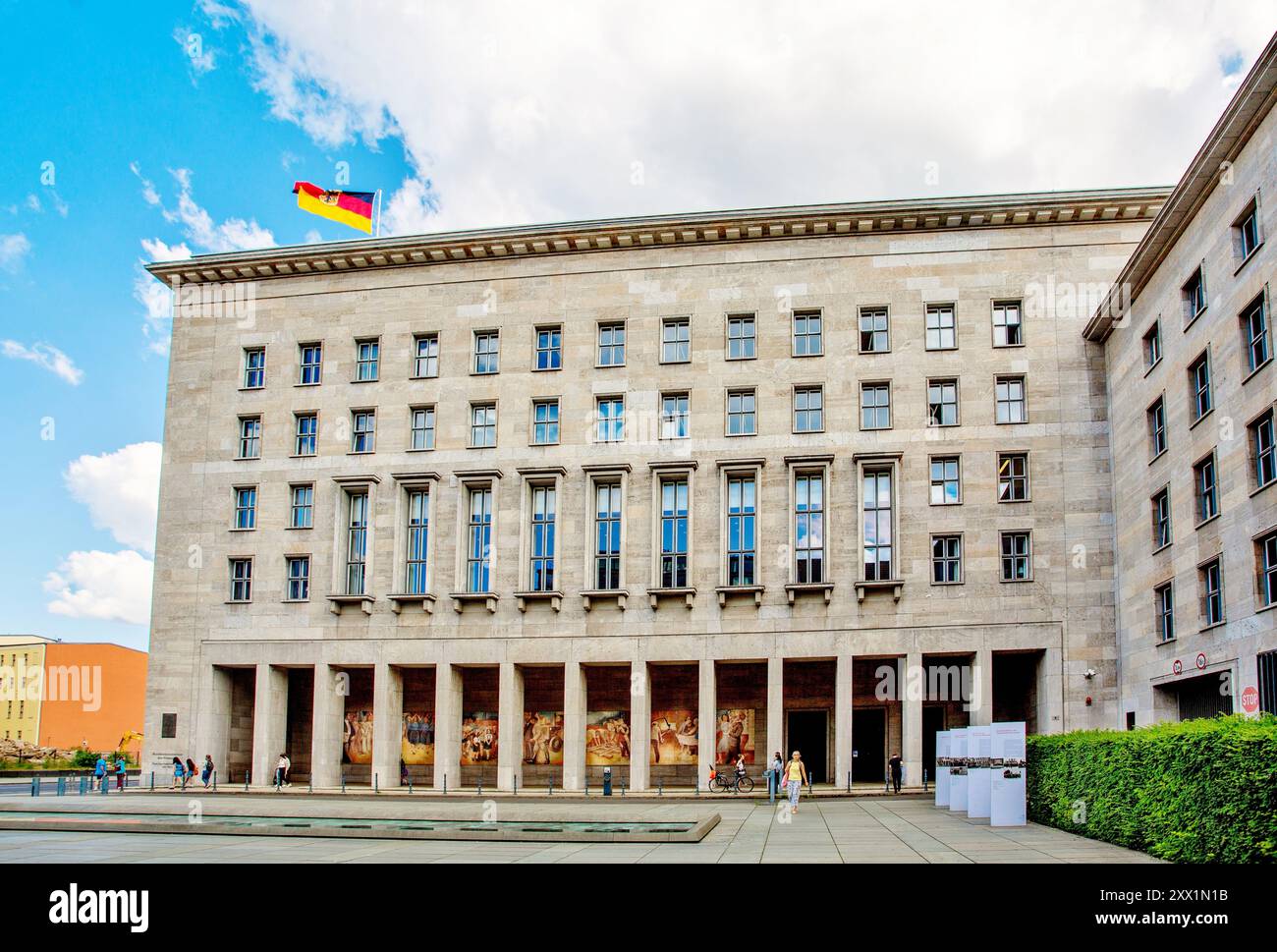 The Detlav Rohwedder Haus, completed in 1936, one of few surviving ...