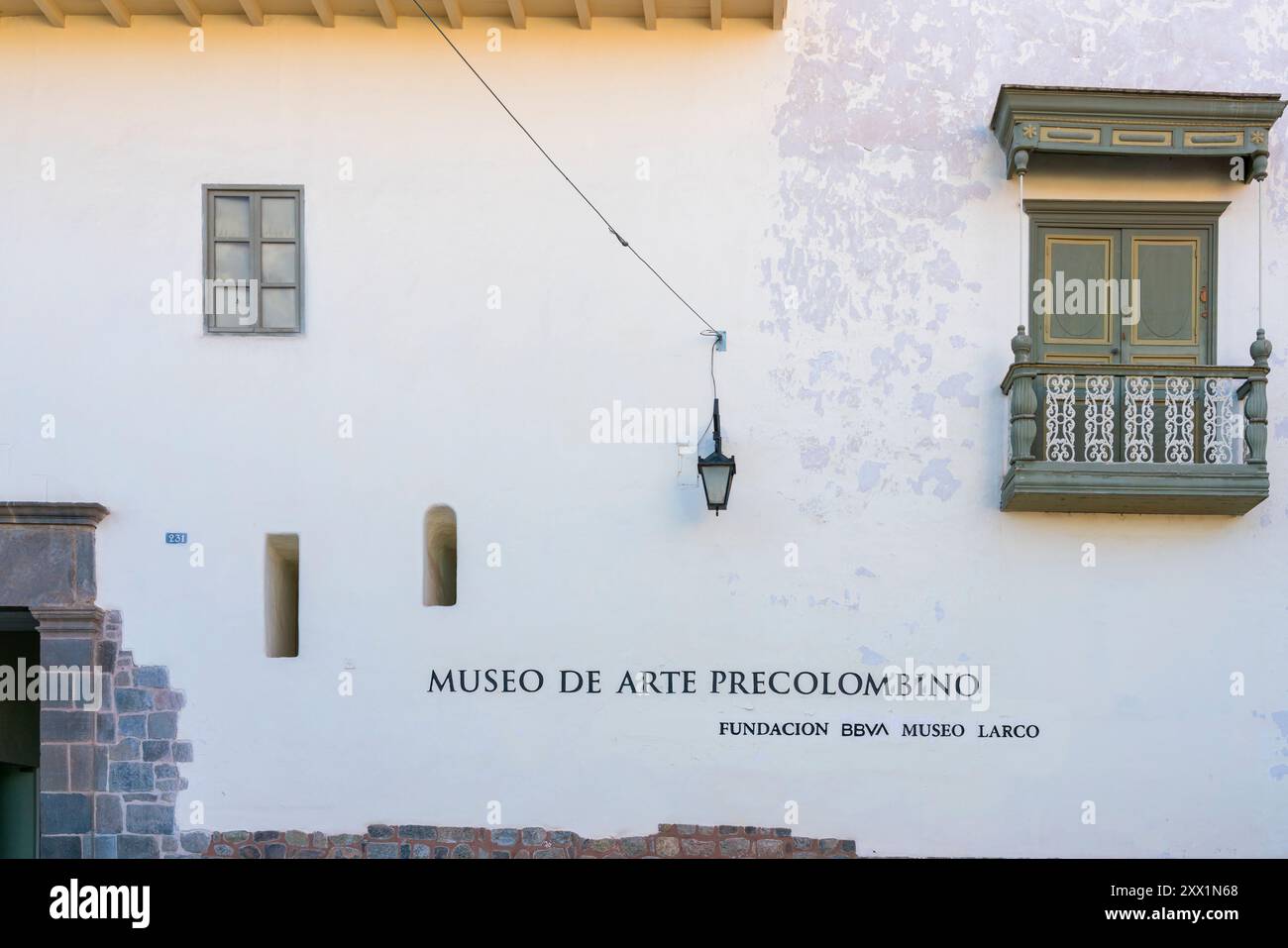 Exterior of Museo de Arte Precolombino Museum, UNESCO World Heritage ...