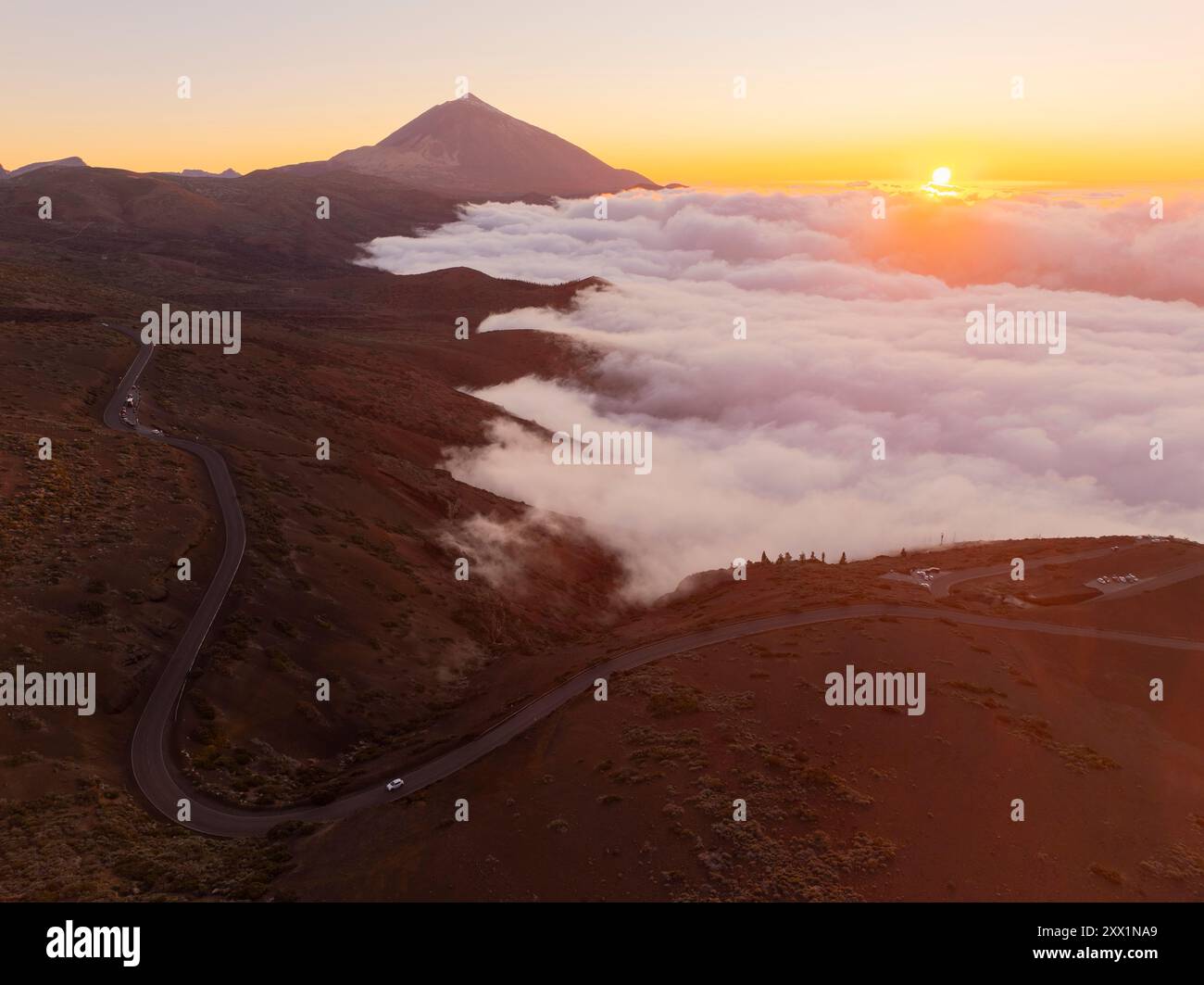 Aerial view amazing panoramic route hi-res stock photography and images ...