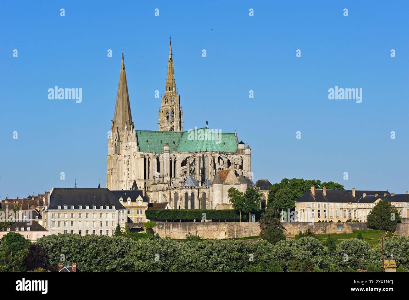 Cathedral of Our Lady of Chartres, UNESCO World Heritage Site, Chartres ...