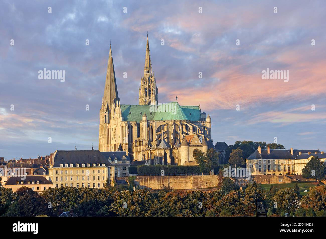 Cathedral of Our Lady of Chartres, UNESCO World Heritage Site, Chartres ...