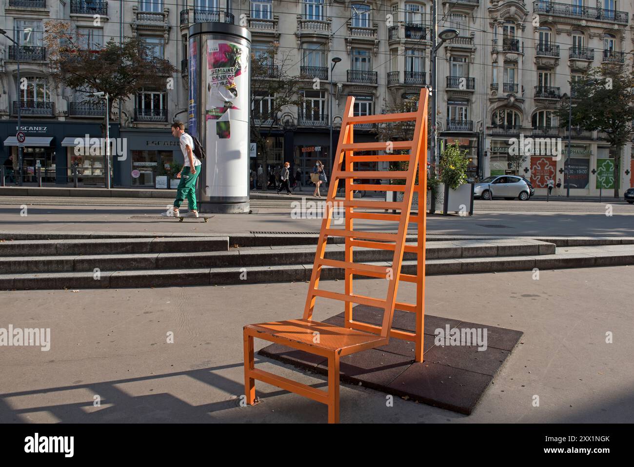 Banc d'essai (Test Bench) by designer Kamel Secraoui, Avenue de la ...