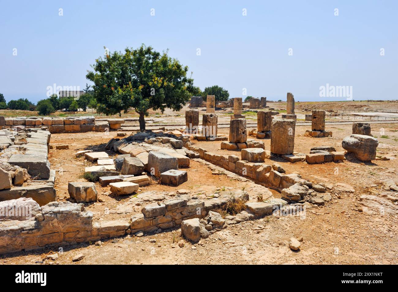 Palaipaphos (Old Paphos), with the sanctuary of Aphrodite, Kouklia ...