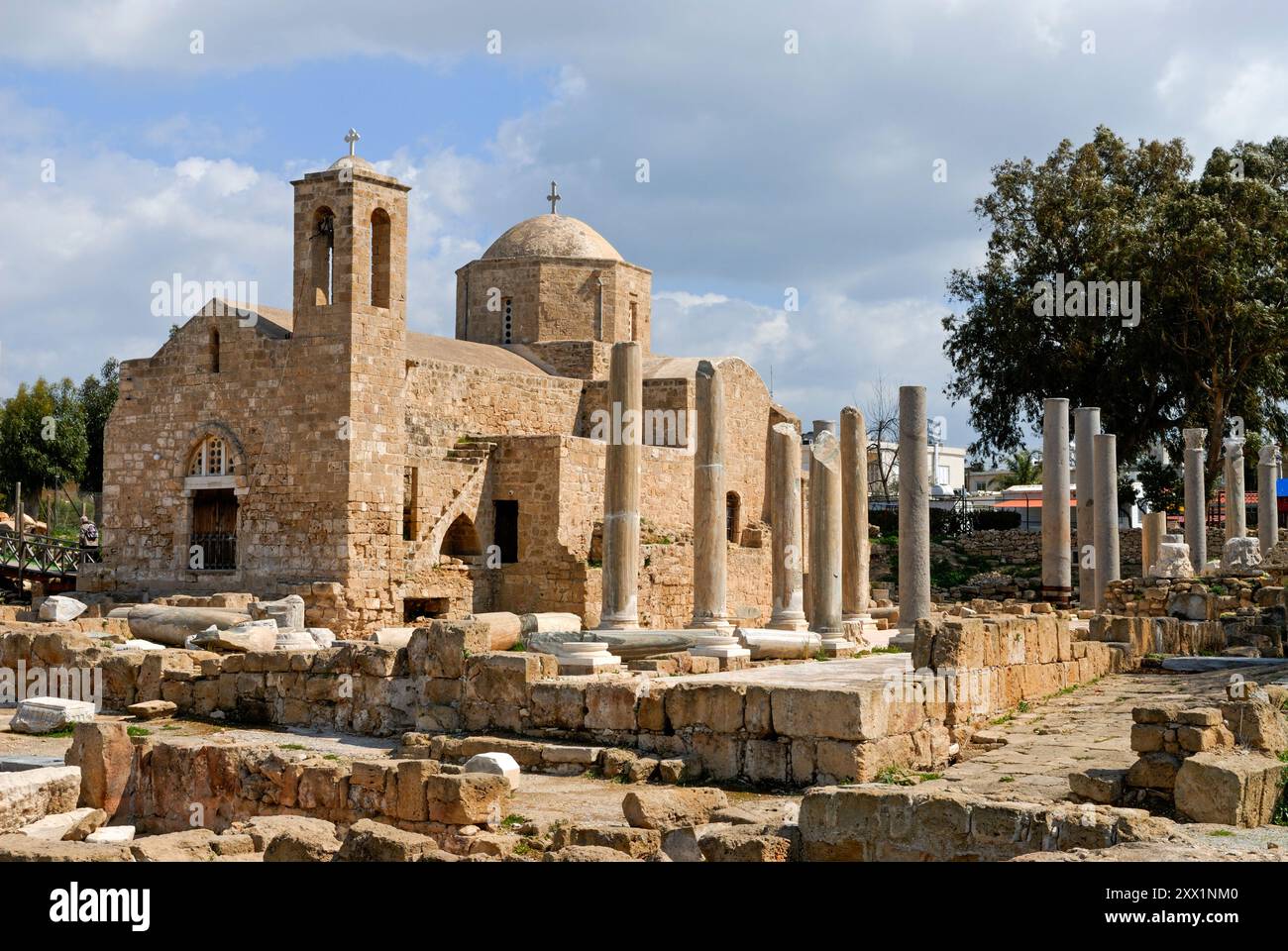 Agia Kyriaky church in the archaeological site of the early Christian ...