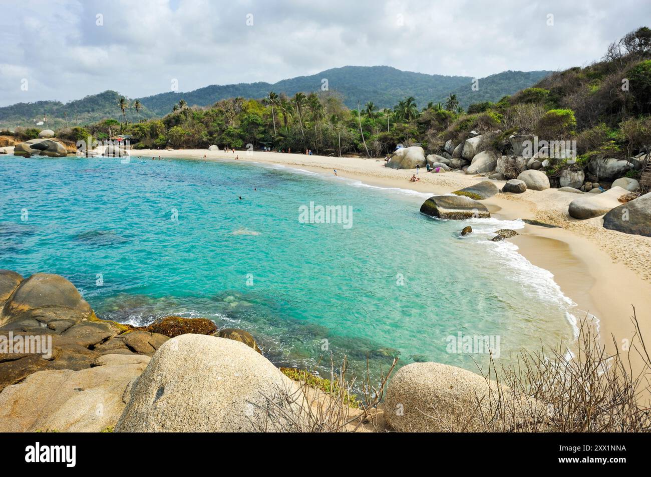 Beaches of Arrecifes, Tayrona National Natural Park, Department of ...