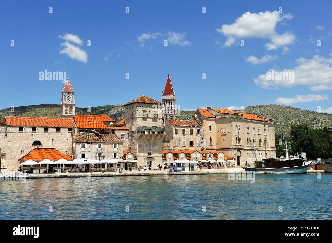 Trogir, UNESCO World Heritage Site, near Split, Croatia, Southeast ...
