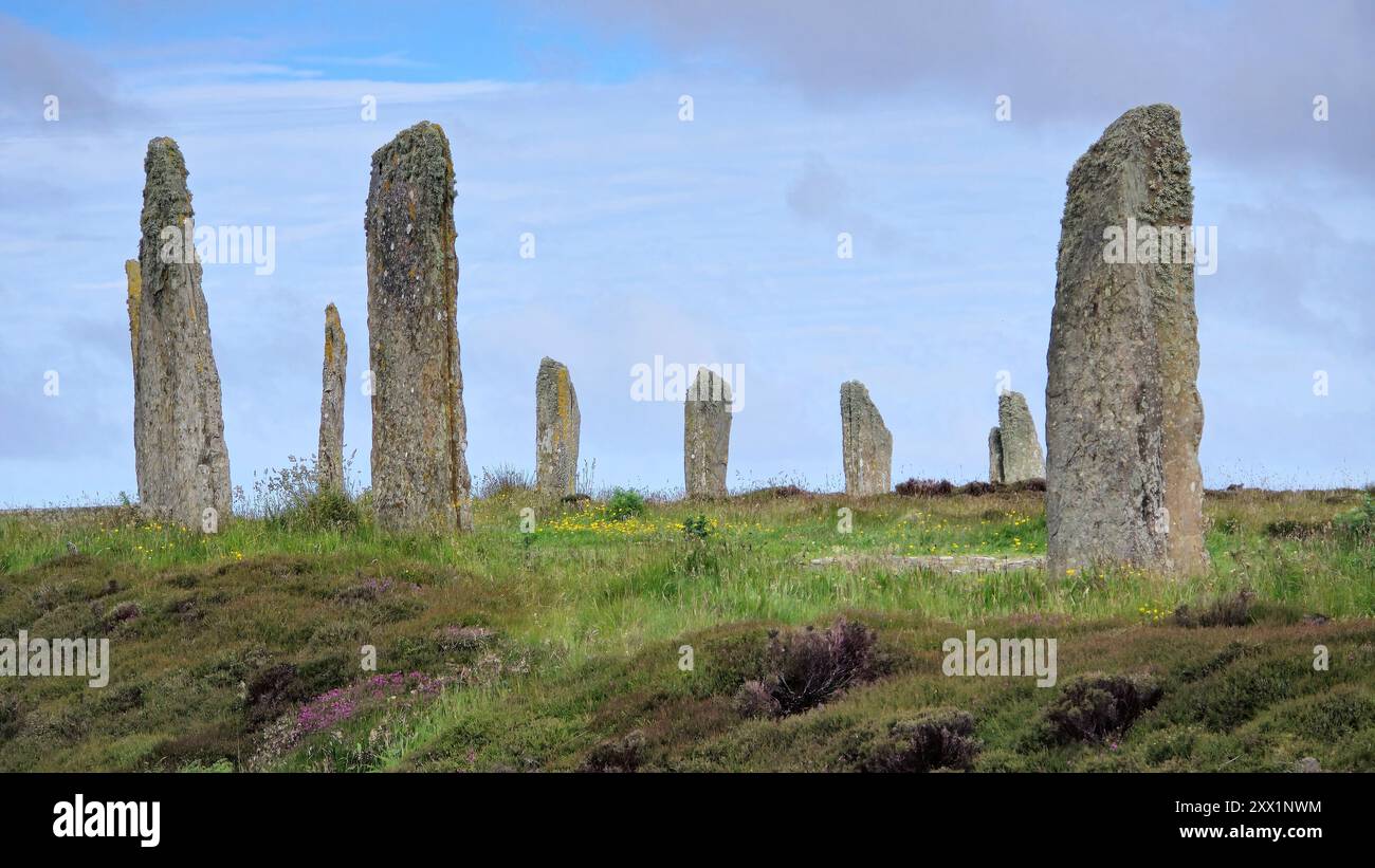 Ring of Brodgar, Neolithic stone circle, UNESCO World Heritage Site ...