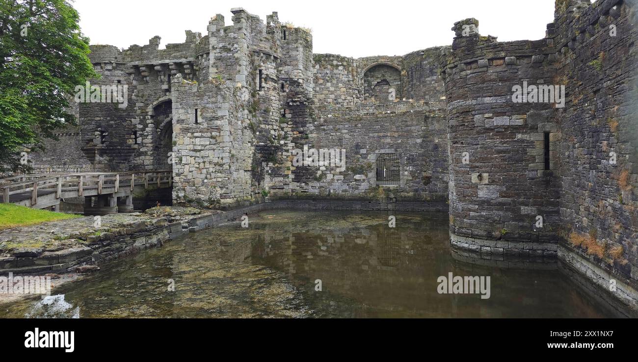 Beaumaris Castle, UNESCO World Heritage Site, Anglesey, Wales, United ...