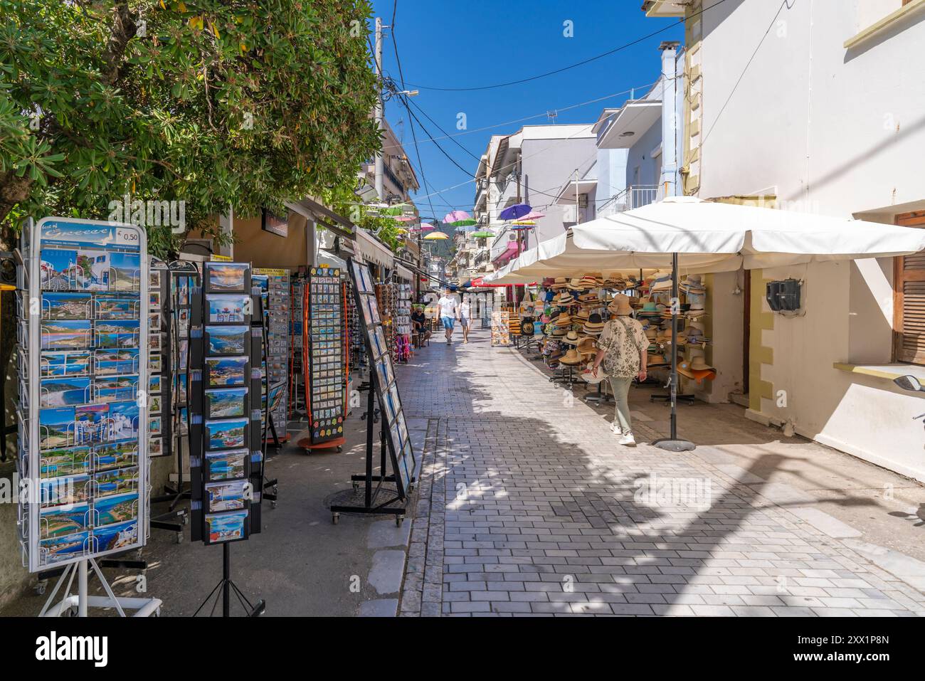 Greek markets and aegean sea hi-res stock photography and images - Alamy