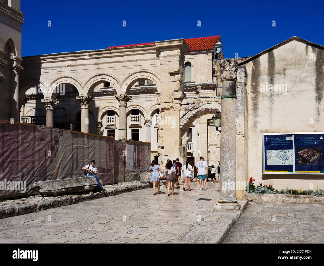 Historic Centre of Diocletians Palace, UNESCO World Heritage Site ...
