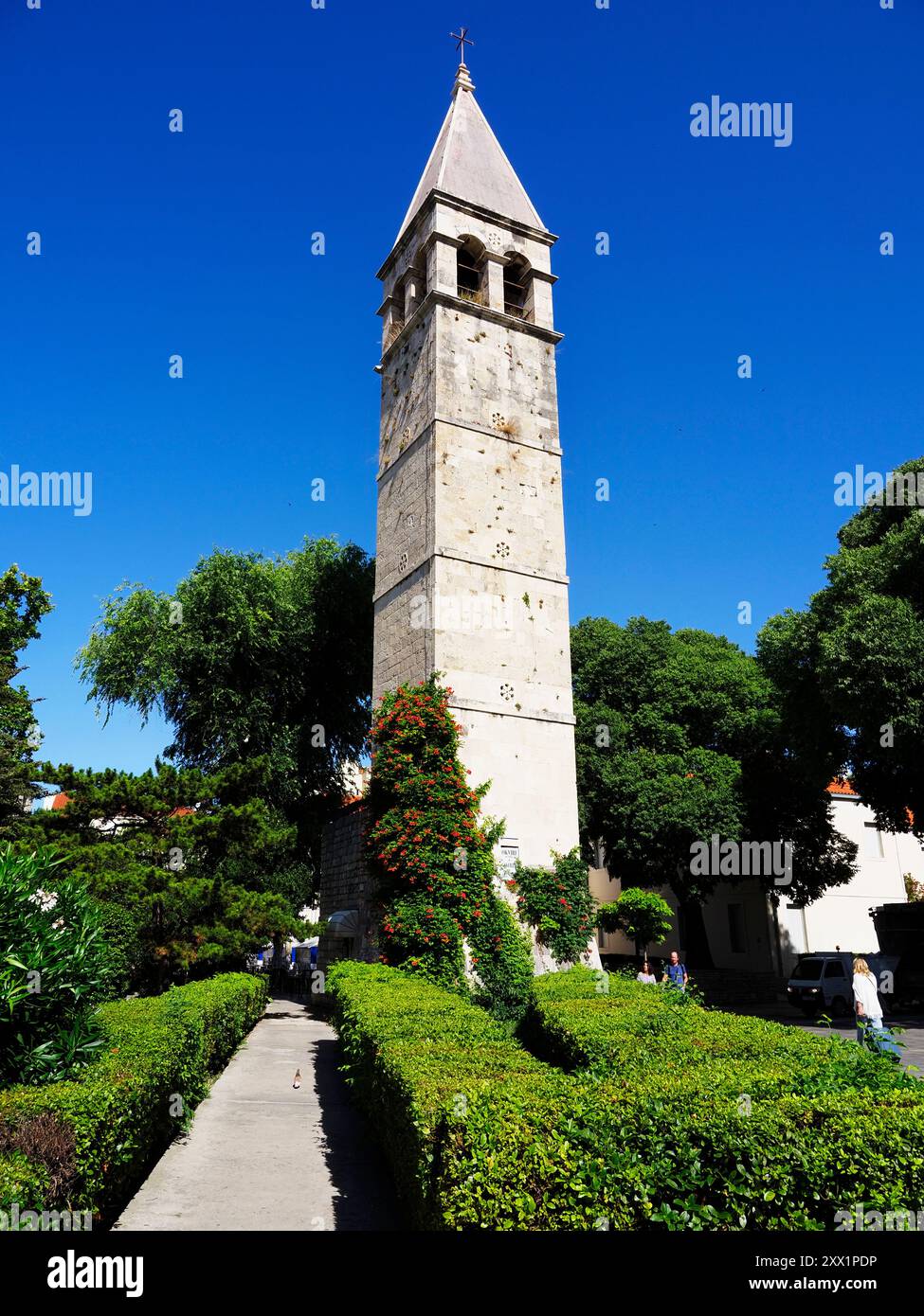 The Bell Tower of St. Arnir, Split, Croatia, Europe Stock Photo - Alamy