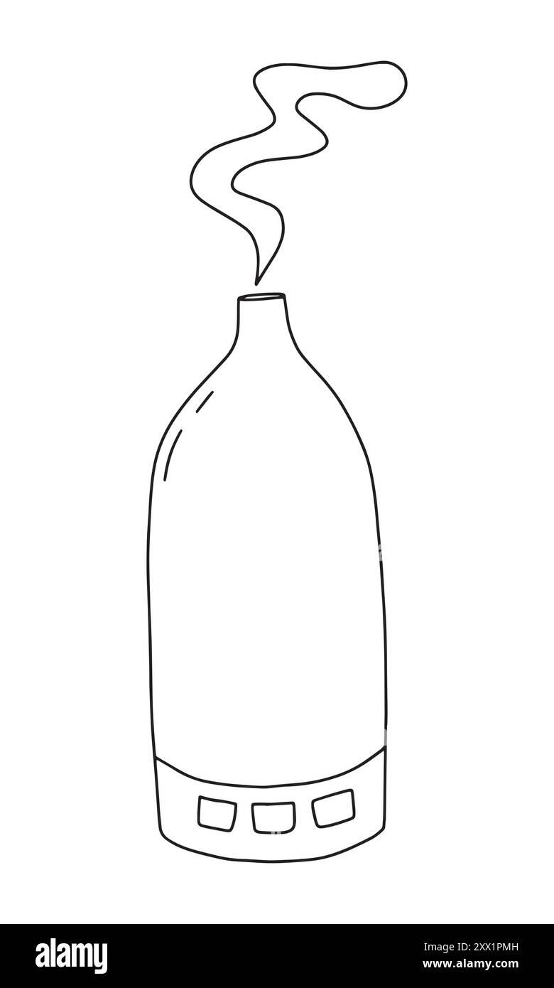 Aroma diffuser electric device vector sketch Stock Vector Image & Art ...