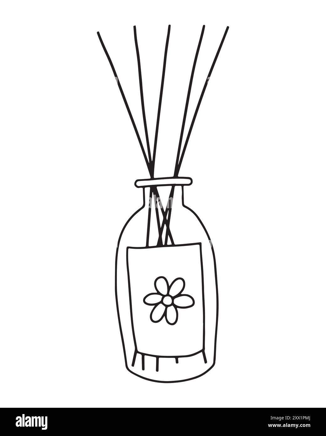 Aromatic stick doodle icon Cut Out Stock Images & Pictures - Alamy