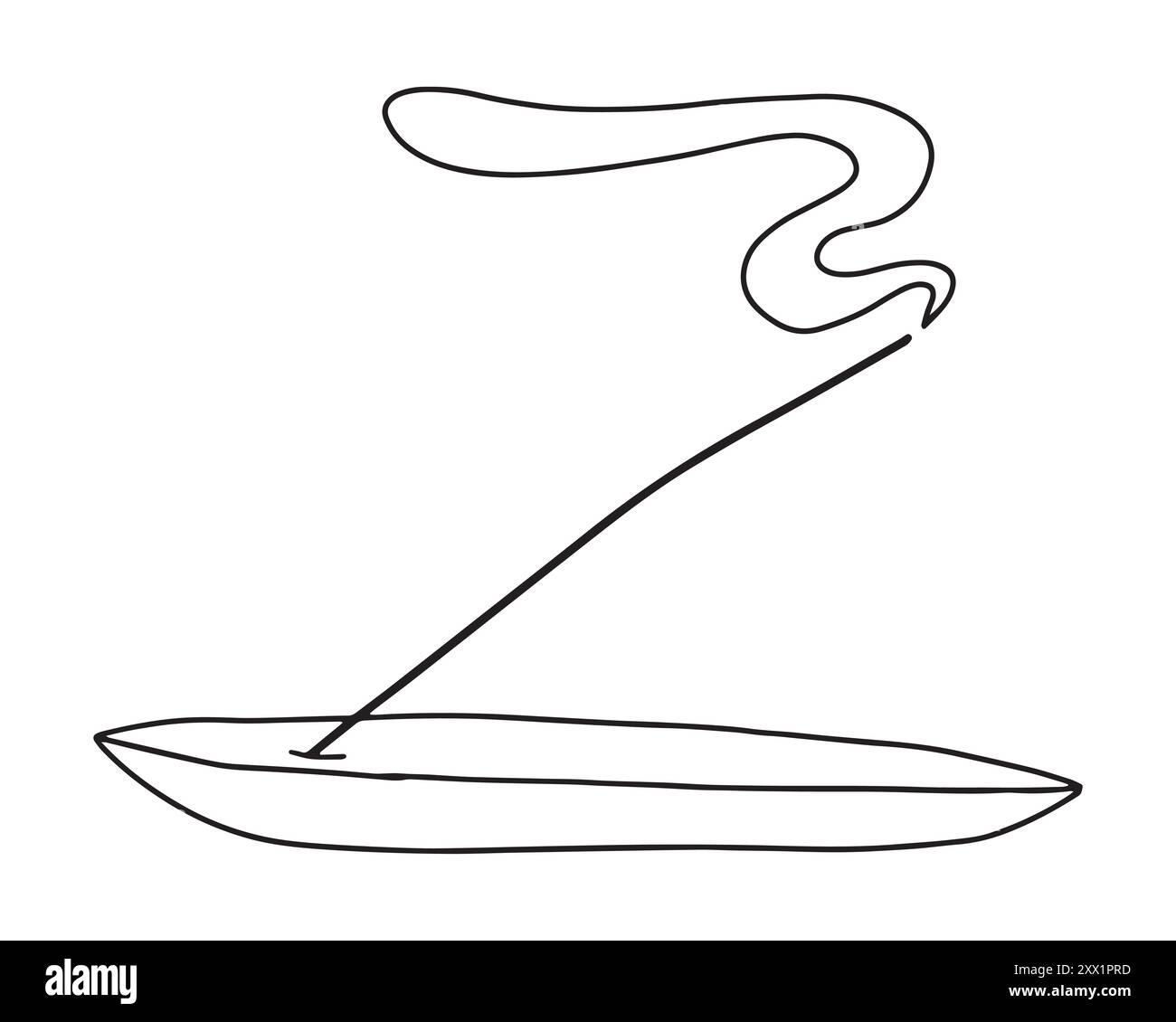 Wooden sticks isolated on Black and White Stock Photos & Images - Alamy