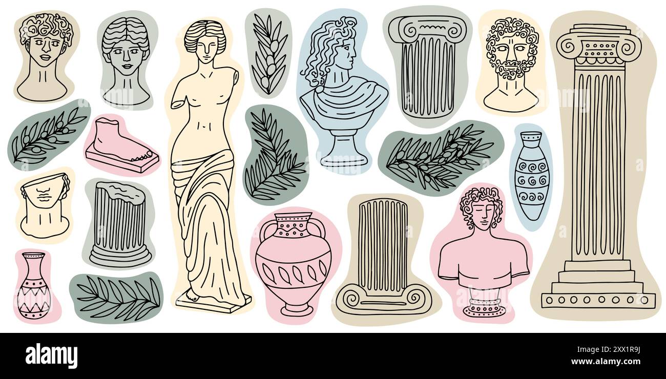 Greek goddess statues hi-res stock photography and images - Alamy