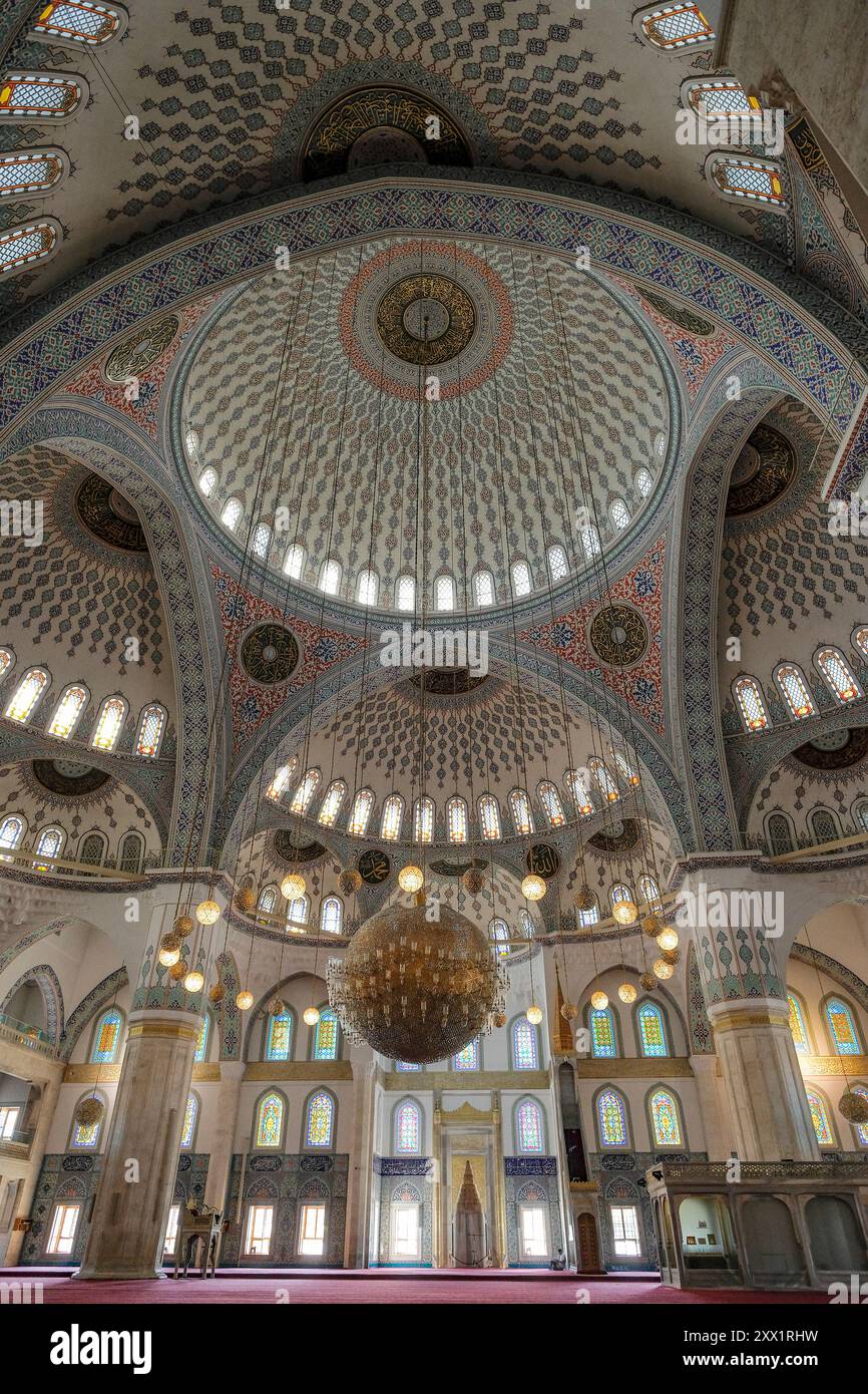 Ankara, Turkey - August 11, 2024: The Kocatepe Mosque is the largest ...