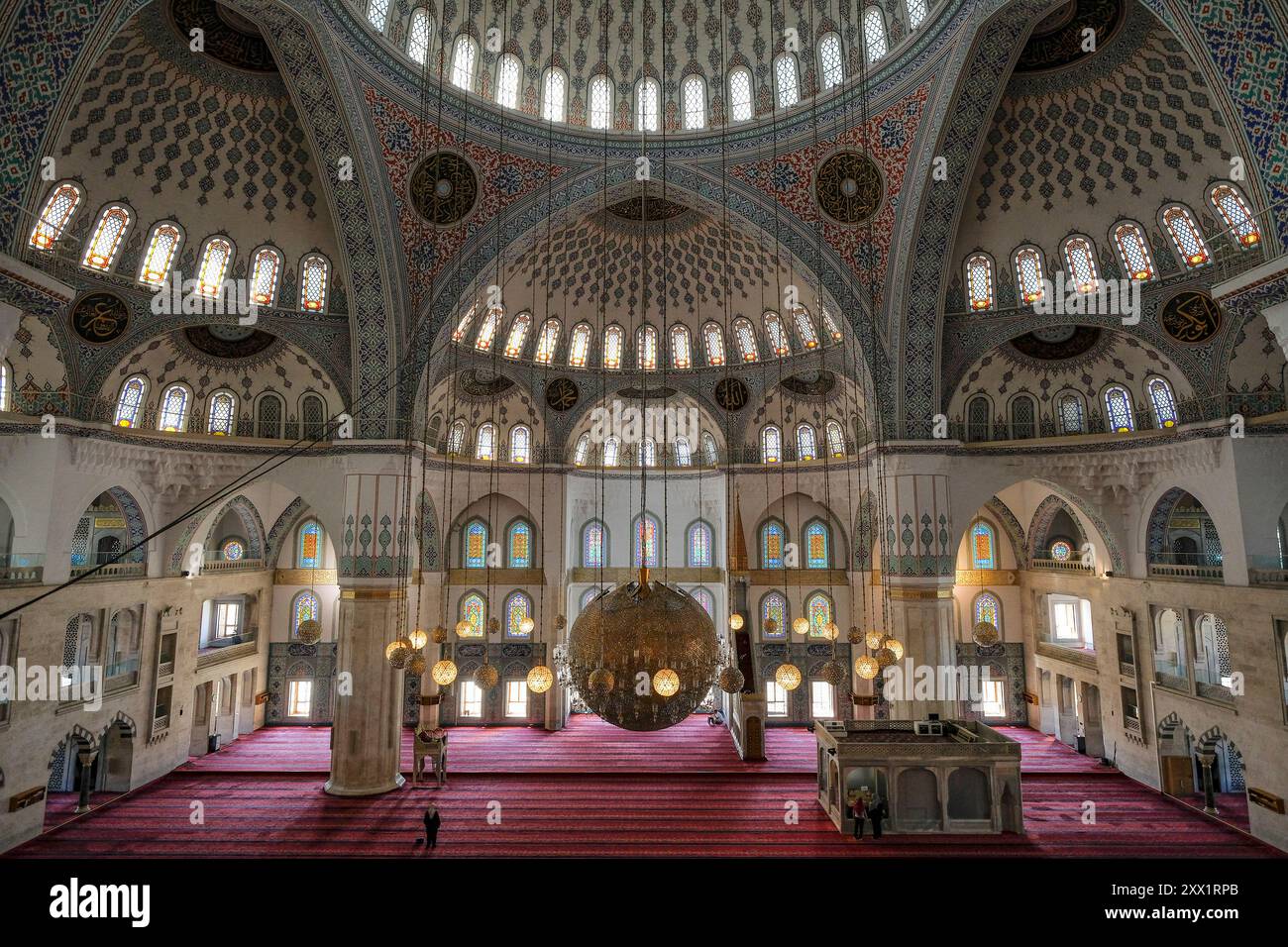 Ankara, Turkey - August 11, 2024: The Kocatepe Mosque is the largest ...