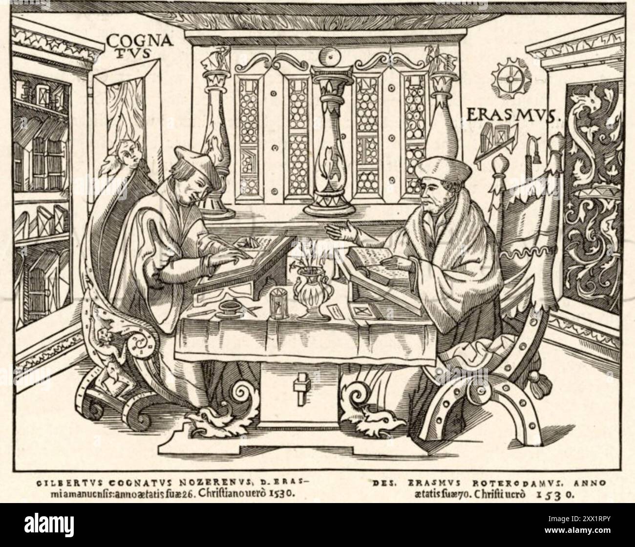 DESIDERIUS ERASMUS (c 1466-1536) Dutch humanist, philosopher and author ...