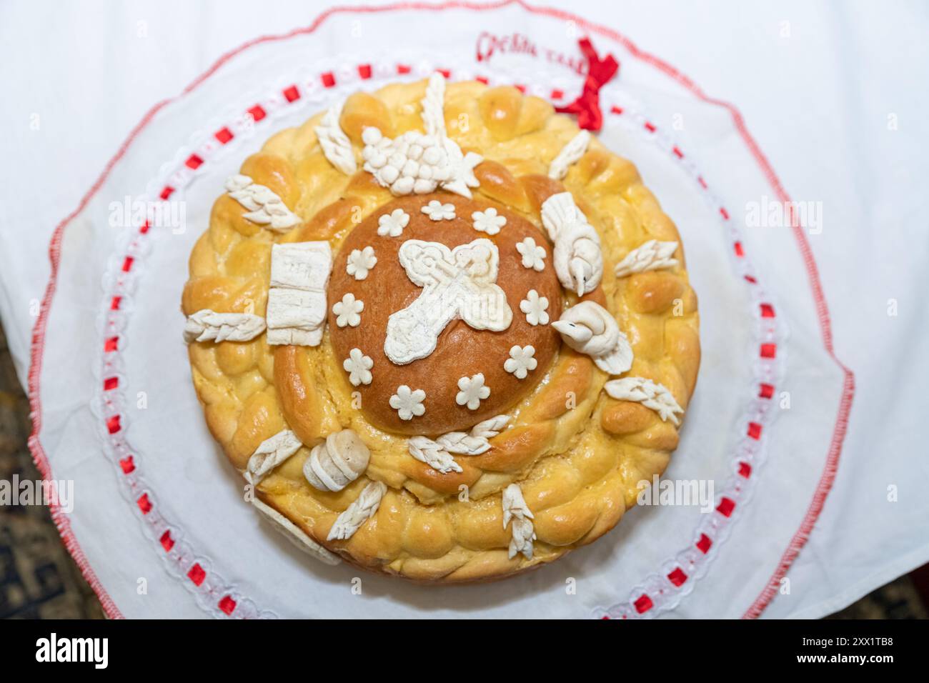 homemade sweet and savory cakes Balkan and Serbian recipe Stock Photo ...