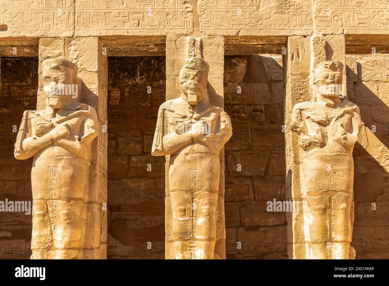 Journey to the ancient town of Karnak, Egypt, to explore Ramses III's ...