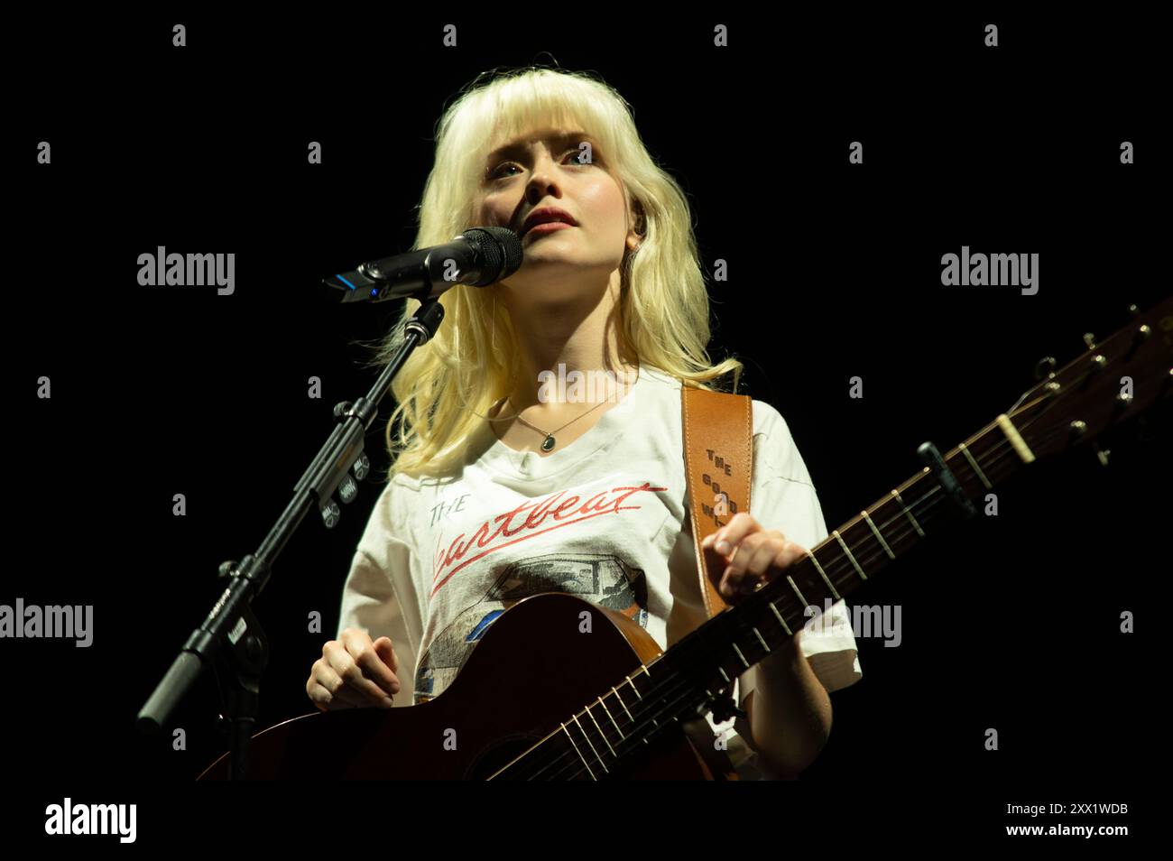 London, United Kingdom. 21th August 2024. Maisie Peters plays at the O2 ...