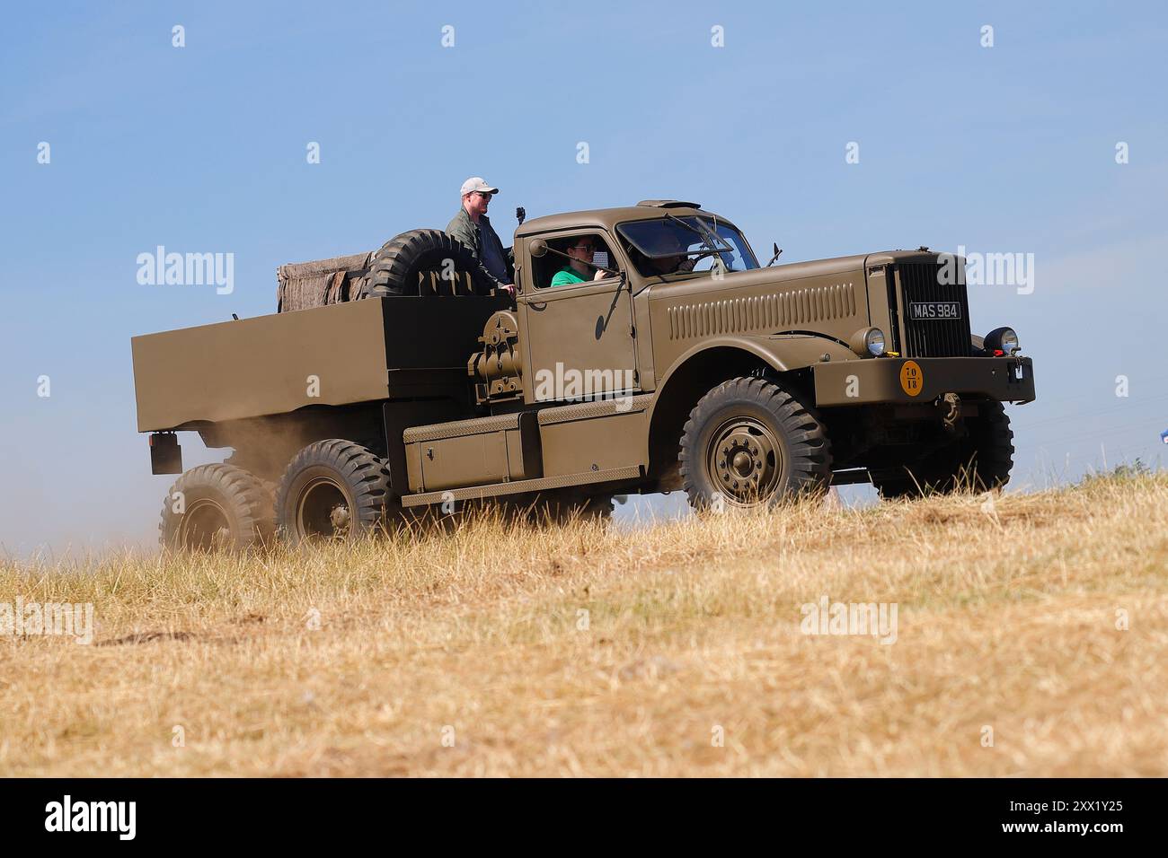 Diamond T981 on parade at Yorkshire Wartime Experience in Hunsworth ...