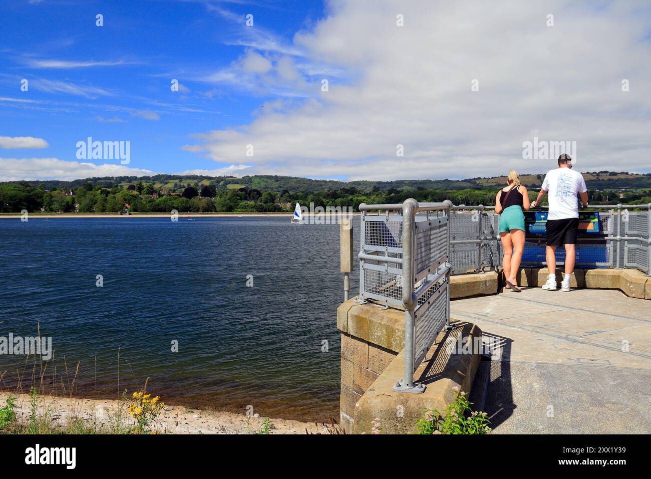 Viewpoint across Llanishen reservoir - 'Lisvane & Llanishen Reservoirs ...
