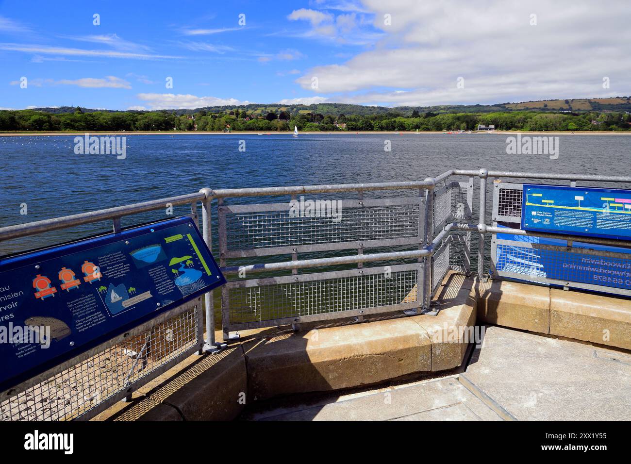 Viewpoint across Llanishen reservoir - 'Lisvane & Llanishen Reservoirs ...