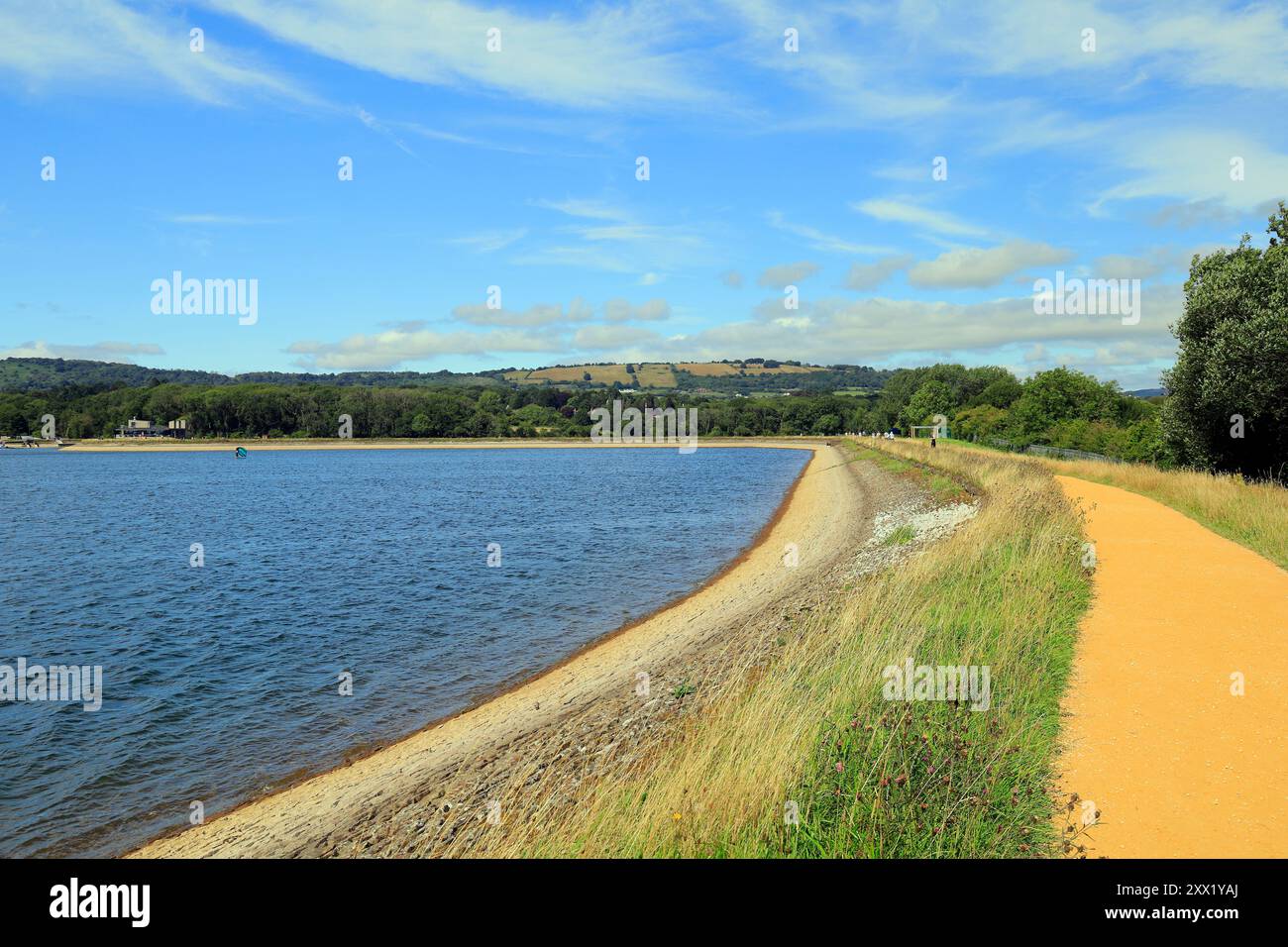 Lisvane reservoir at 'Llanishen & Lisvane Reservoirs'. Taken August ...