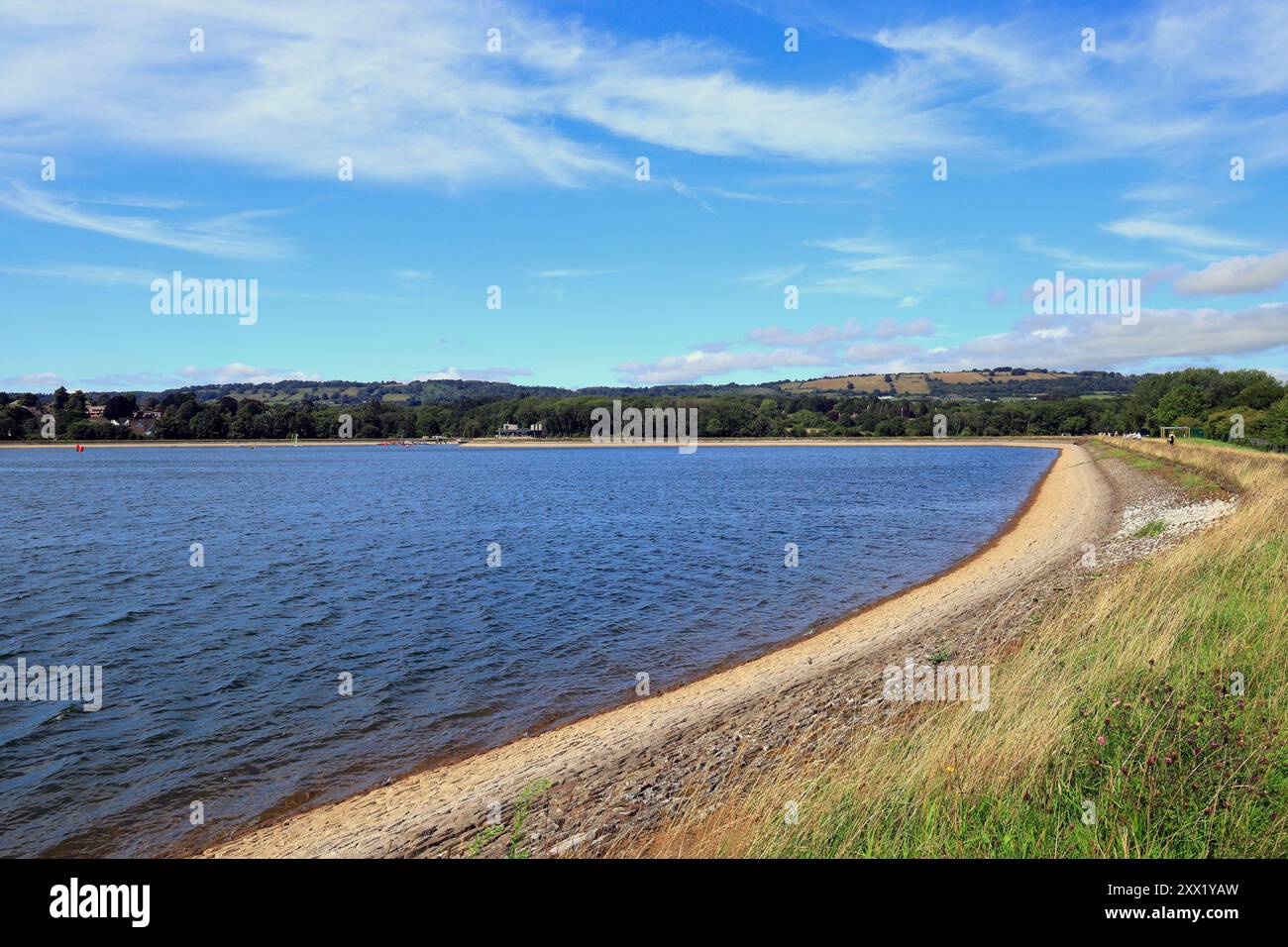 Lisvane reservoir at 'Llanishen & Lisvane Reservoirs'. Taken August ...