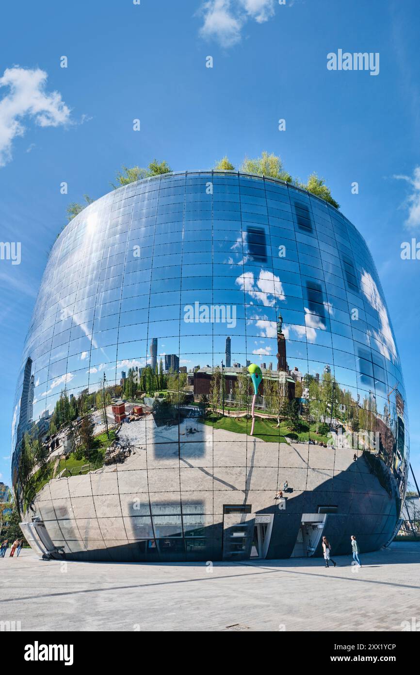 Rotterdam, Netherlands - April 10, 2024: Rotterdam The Depot building ...