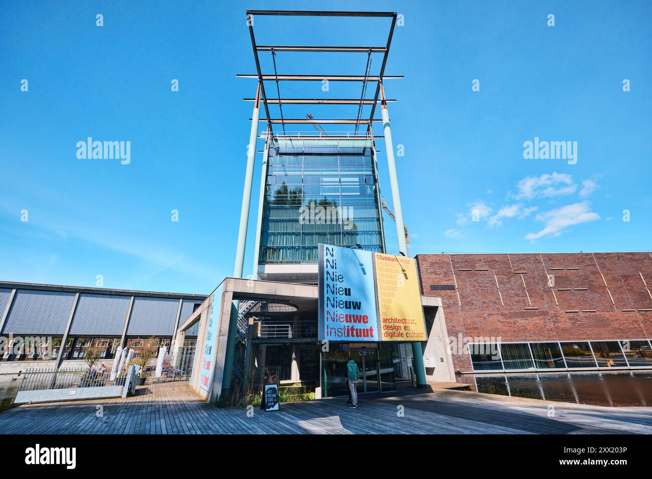 Rotterdam, Netherlands - April 10, 2024: New Institute Museum (Nieuwe ...