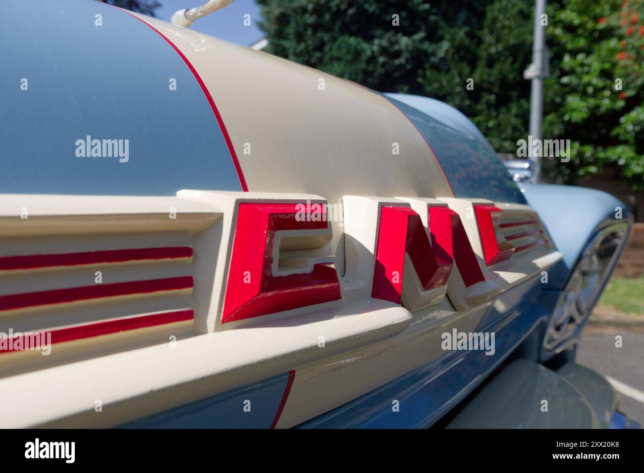 Front of a classic GMC pick up truck Stock Photo - Alamy