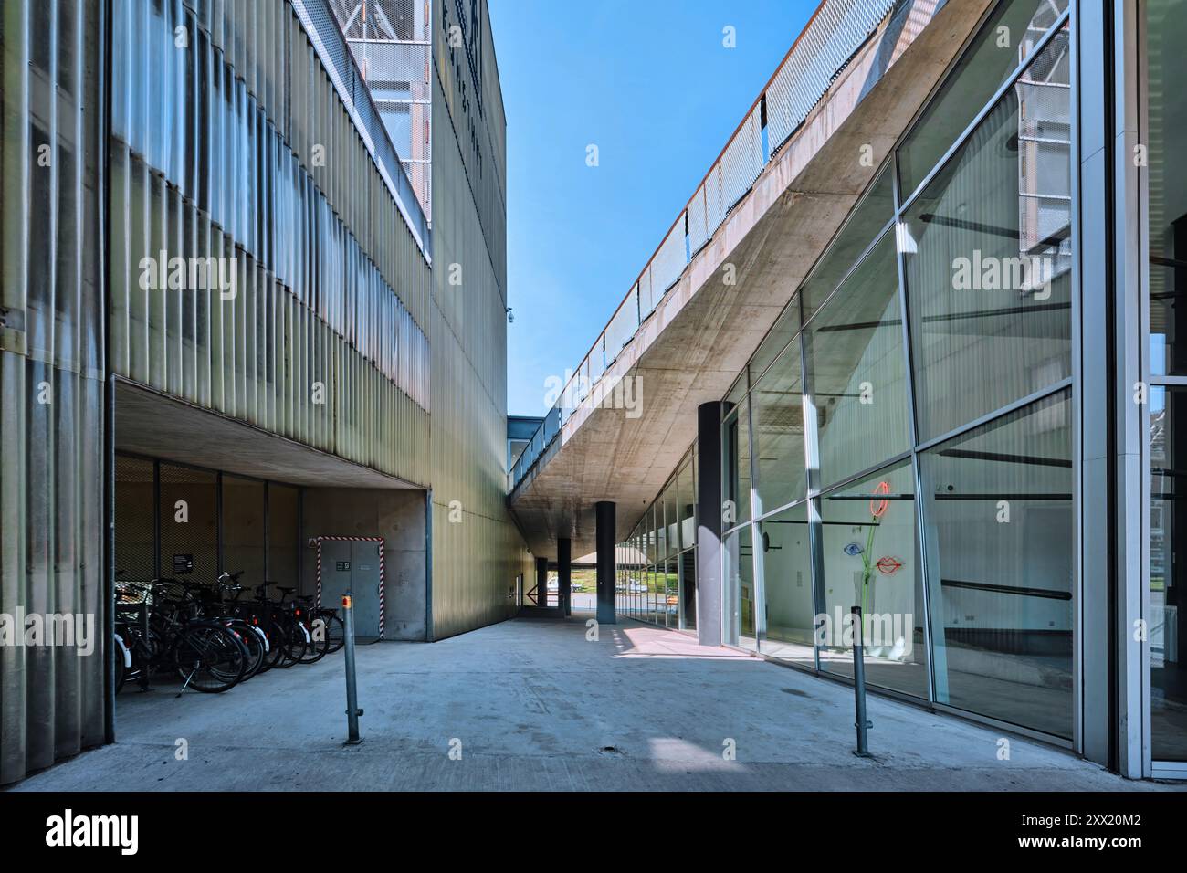 Rotterdam, Netherlands - April 10, 2024: The Kunsthal museum in ...