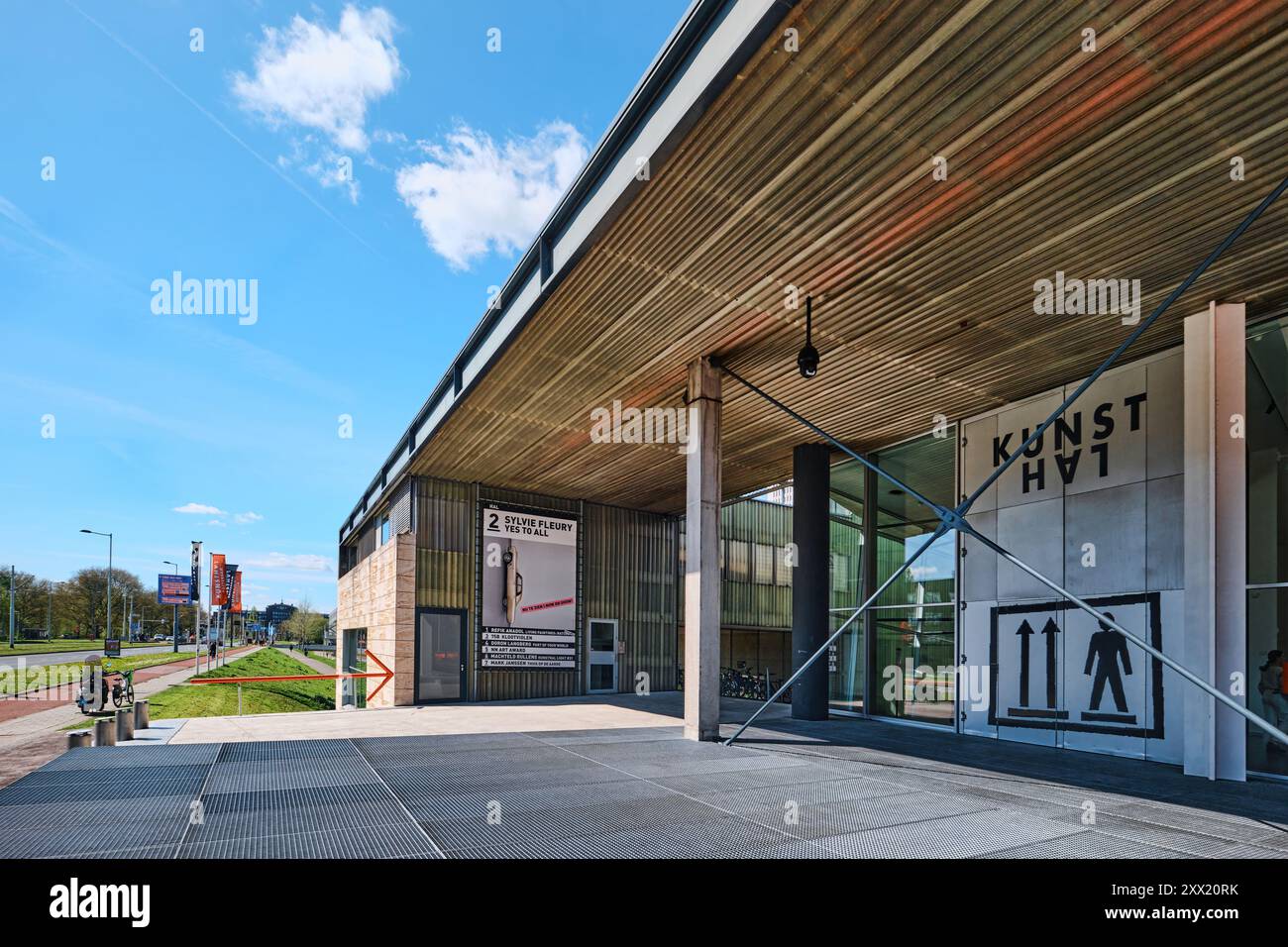 Rotterdam, Netherlands - April 10, 2024: The Kunsthal museum in ...
