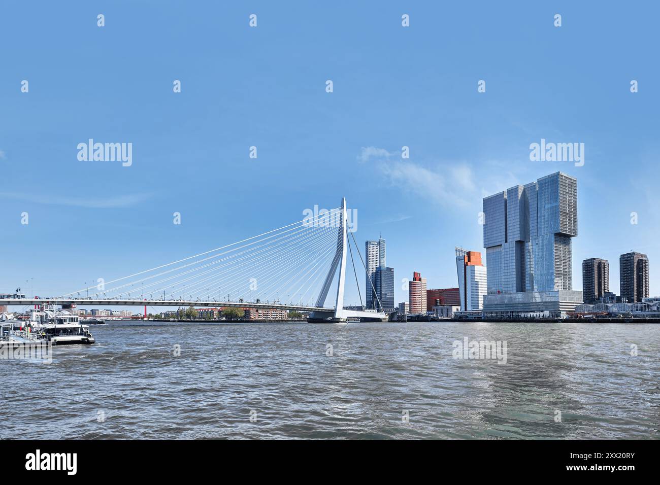 Rotterdam, Netherlands - April 10, 2024: Cityscape of Rotterdam ...