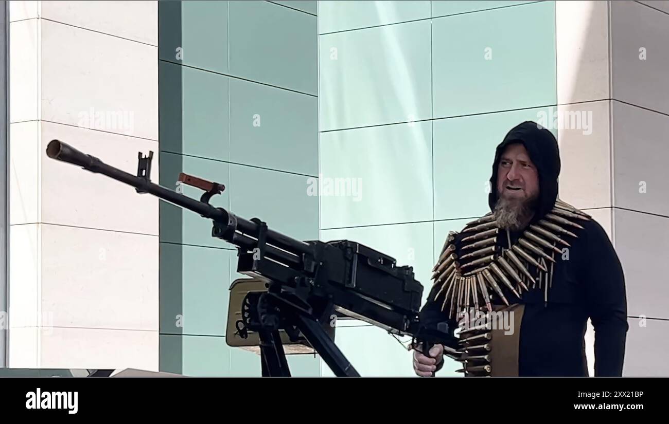 Ramzan kadyrov cybertruck hi-res stock photography and images - Alamy