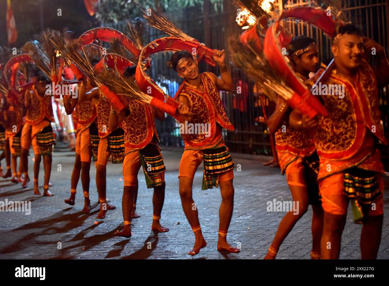 Kandy, Sri Lanka. 19th Aug, 2024. The Kandy Esala Perahera, one of the ...