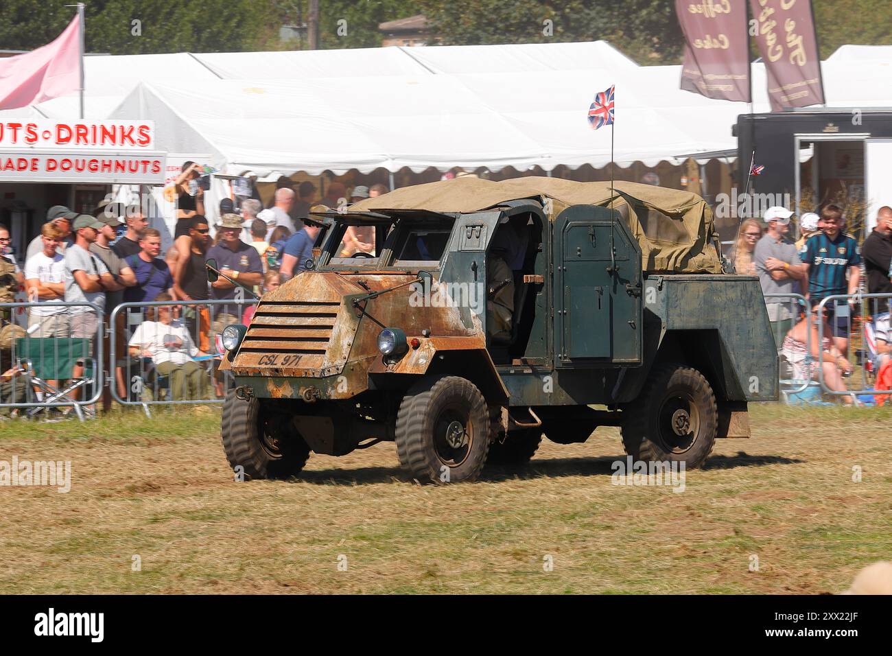 GMC C15ta 2nd World War armoured vehicle on parade at The Yorkshire ...