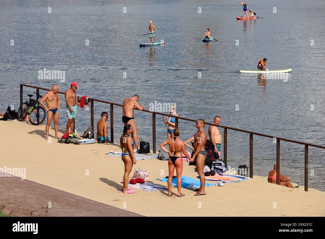 Water park bikini hi-res stock photography and images - Alamy