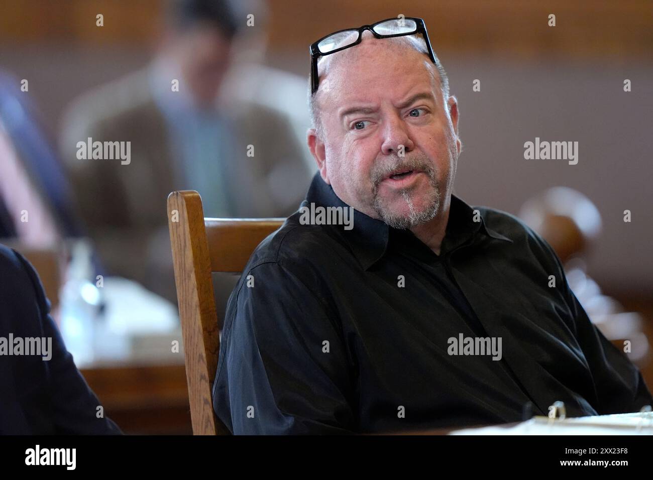 FILE - Steve Kramer is seated Wednesday, June 5, 2024, at Superior ...